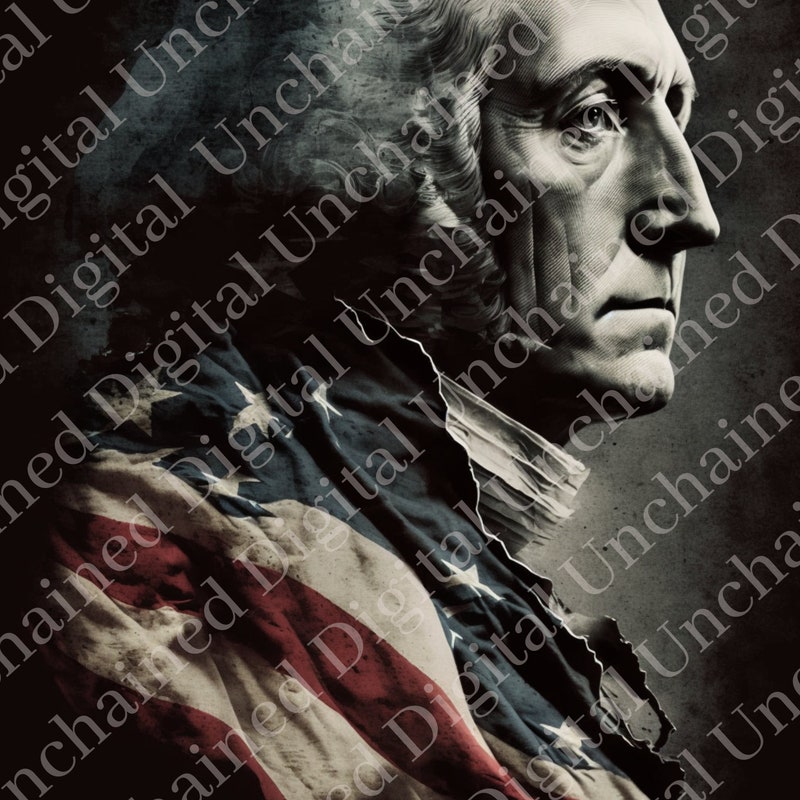 George Washington Silhouette - Etsy