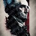 President Abraham Lincoln - American Banner - Digital Art - Printable ...