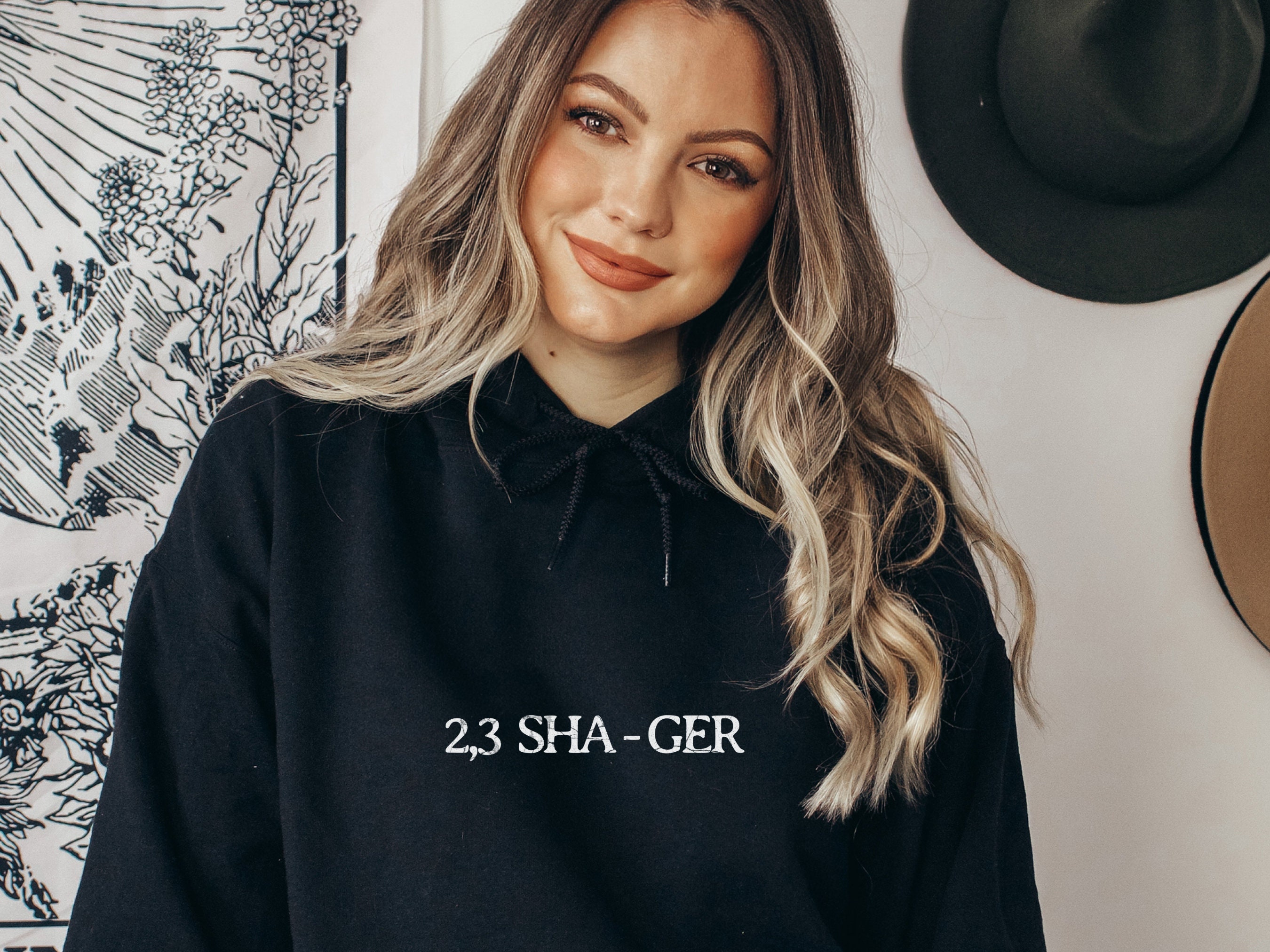 2,3 Sha-ger IDF Hebrew Iconic Command Hoodie Support Israel Military ...