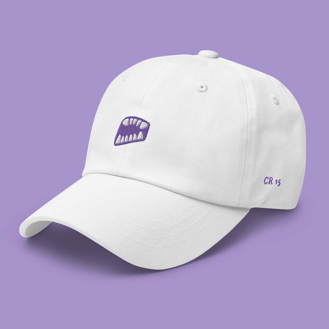 PURPLE WORM HAT - White - Etsy