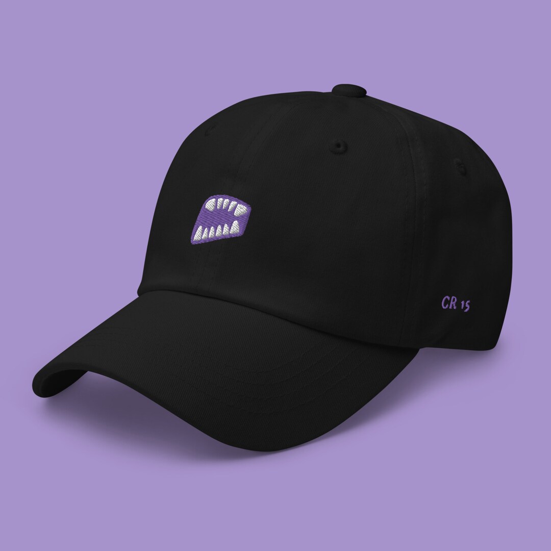 PURPLE WORM HAT - Black - Etsy