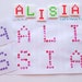 Perler Beads Alphabet and Numbers Template, DIY Craft (PDF Pattern) - Etsy