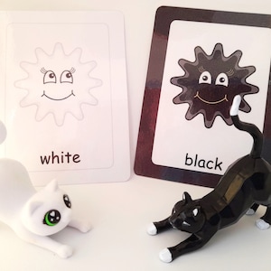 Smiley Colour Cards/posters, 12 Colours, Classroom Decor, ESL ...