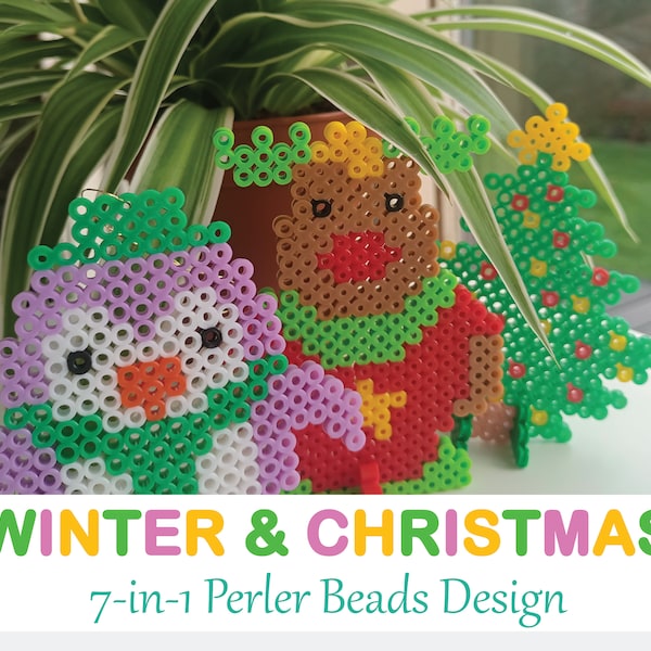 Christmas Hama Beads - Etsy