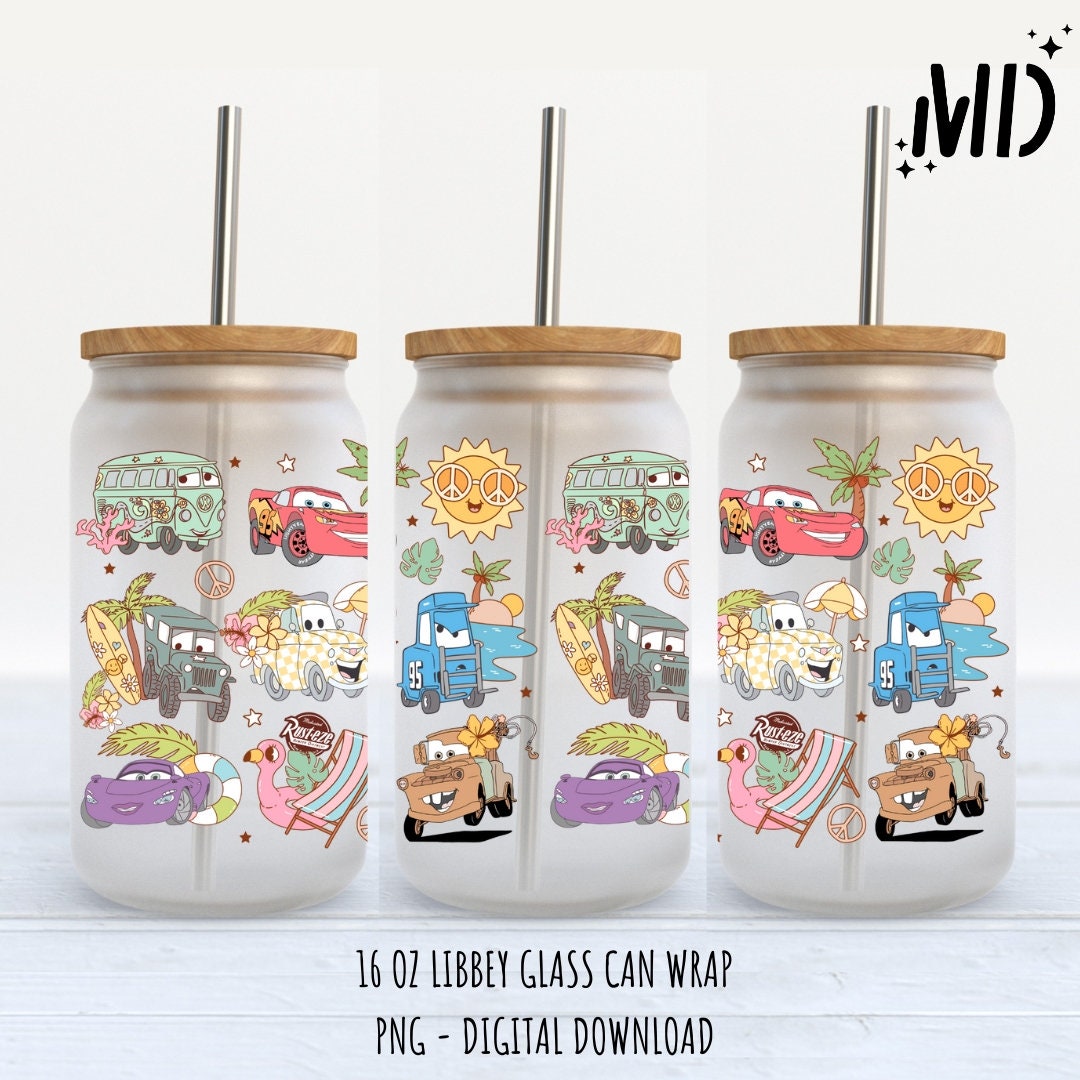 Summer Cars Libbey 16oz - Sublimation Design - Sublimation Design ...