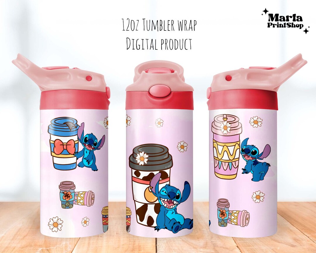 Spring Tumbler Png, Kids Sippy Cup 12oz, Flower Flip Top Tumbler 12oz ...