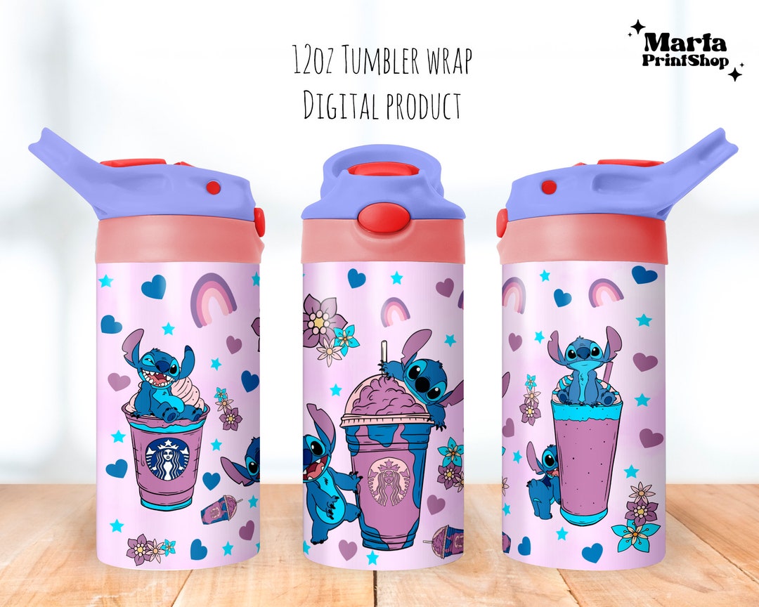 Spring Tumbler Png, Kids Sippy Cup 12oz, Flower Flip Top Tumbler 12oz ...