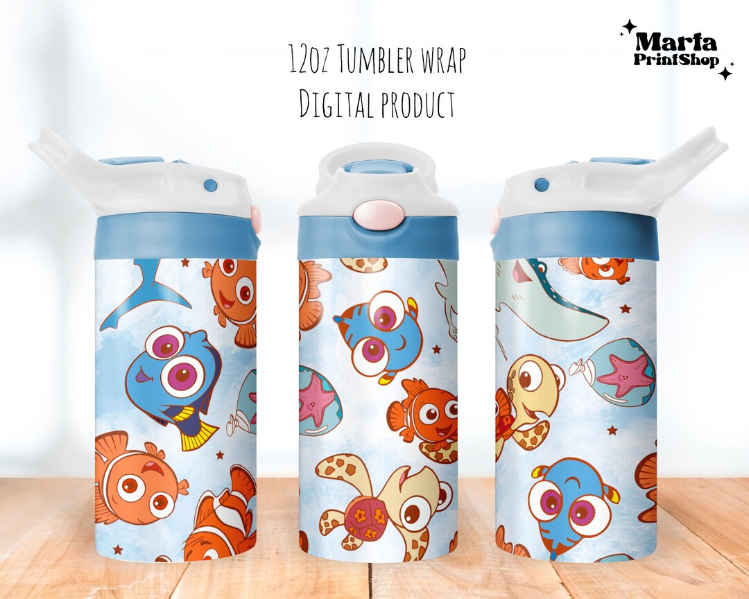 Under the Sea Sippy Cup 12oz - Sublimation Design - Tumbler 12 Oz, Fish ...
