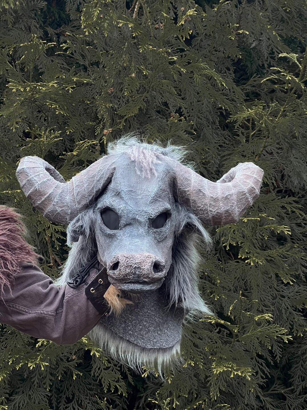 Handcrafted Minotaur Mask Unique Fantasy Mythology Beast Costume for ...