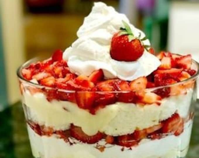 BEST Recipe Strawberry Shortcake Trifle, PDF Dessert Guide, Digital Baked Goods, Digital ...