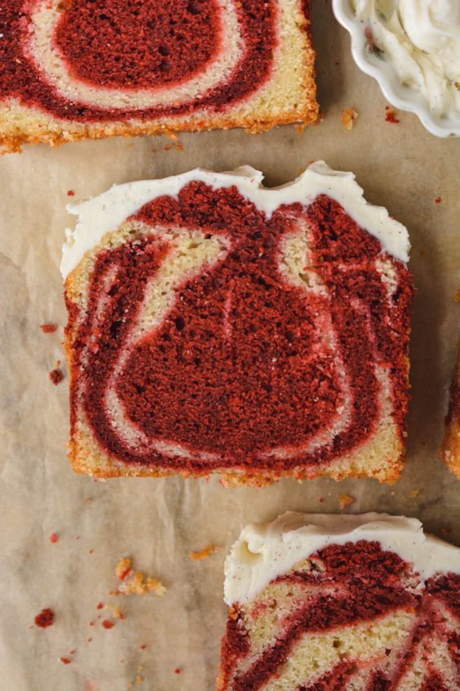 Marbled Red Velvet Loaf Cake Recipe Download - Etsy