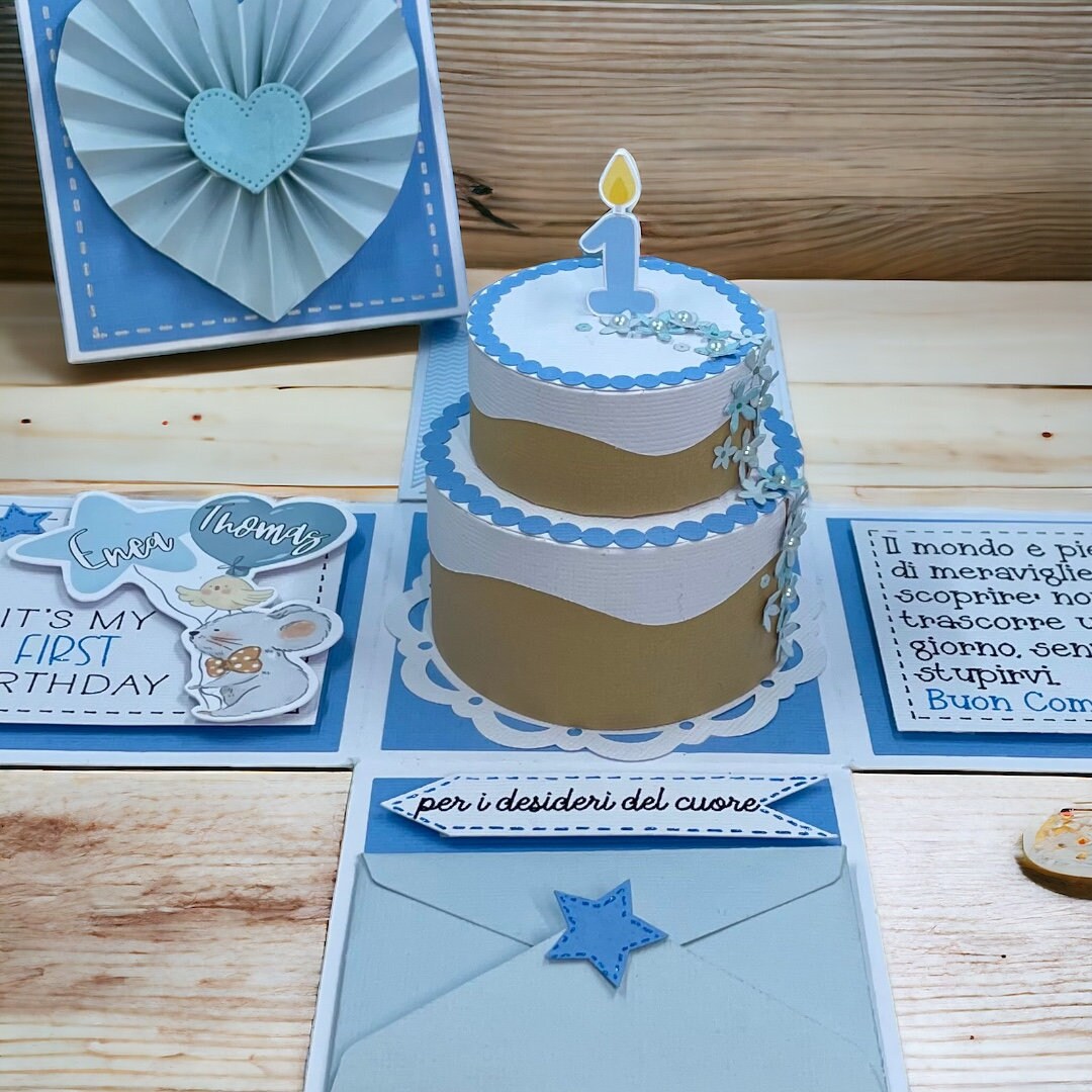 Explosion Box cake Personalized Gift Box - Etsy UK