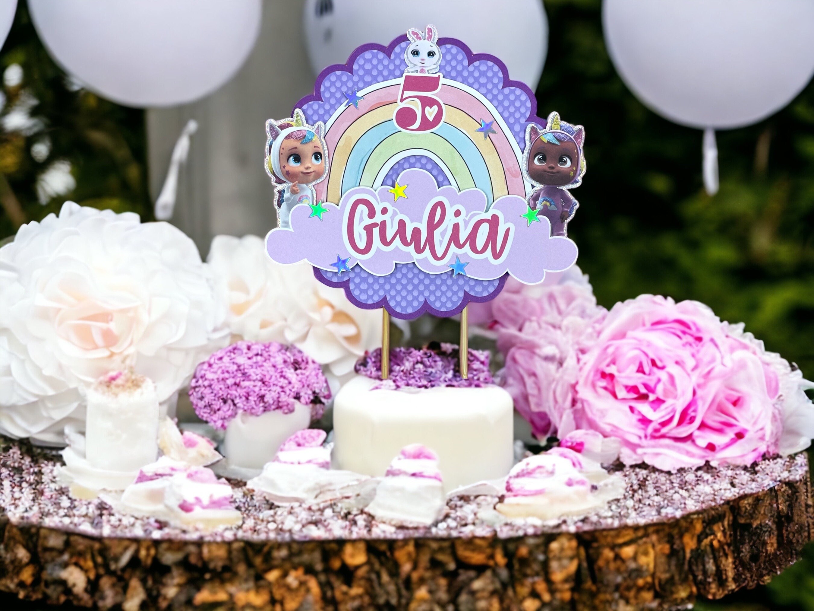 Customizable Cry Babies Theme Cake Topper - Etsy