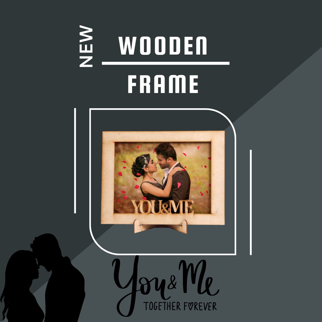 Handcrafted Wooden Photo Frame for Cherished Memories Teak - Etsy