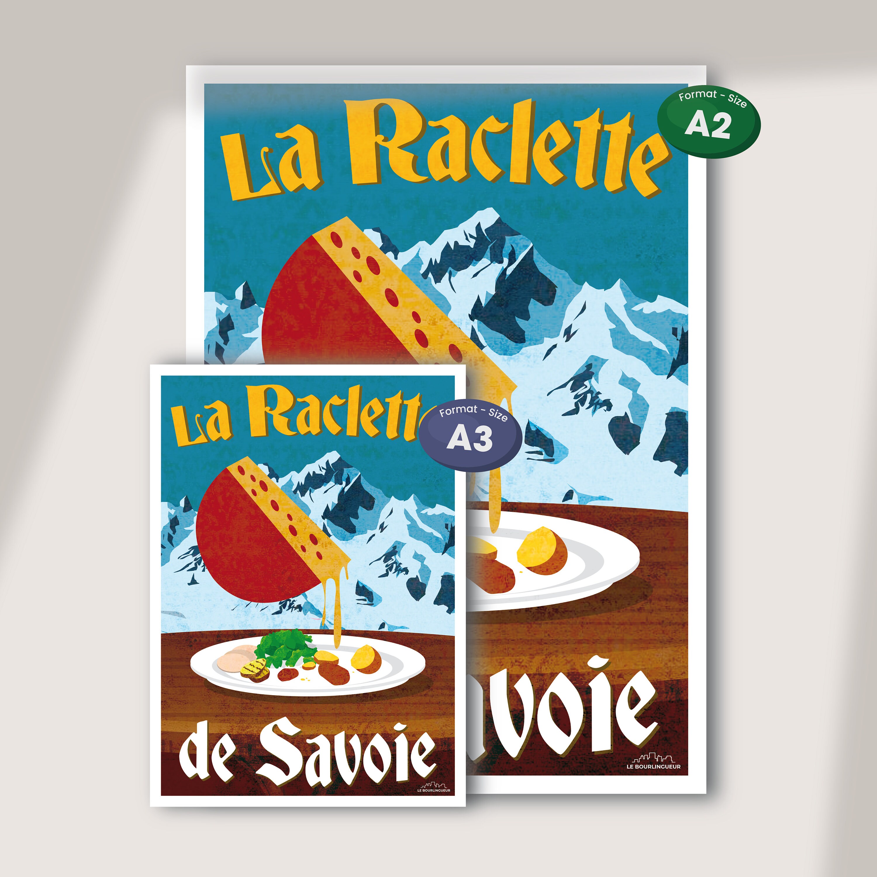 La Raclette De Savoie Poster