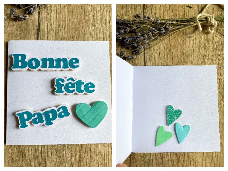 Father's Day Card, 3D Card, 3D Father's Day Card, Father's Day Gift ...