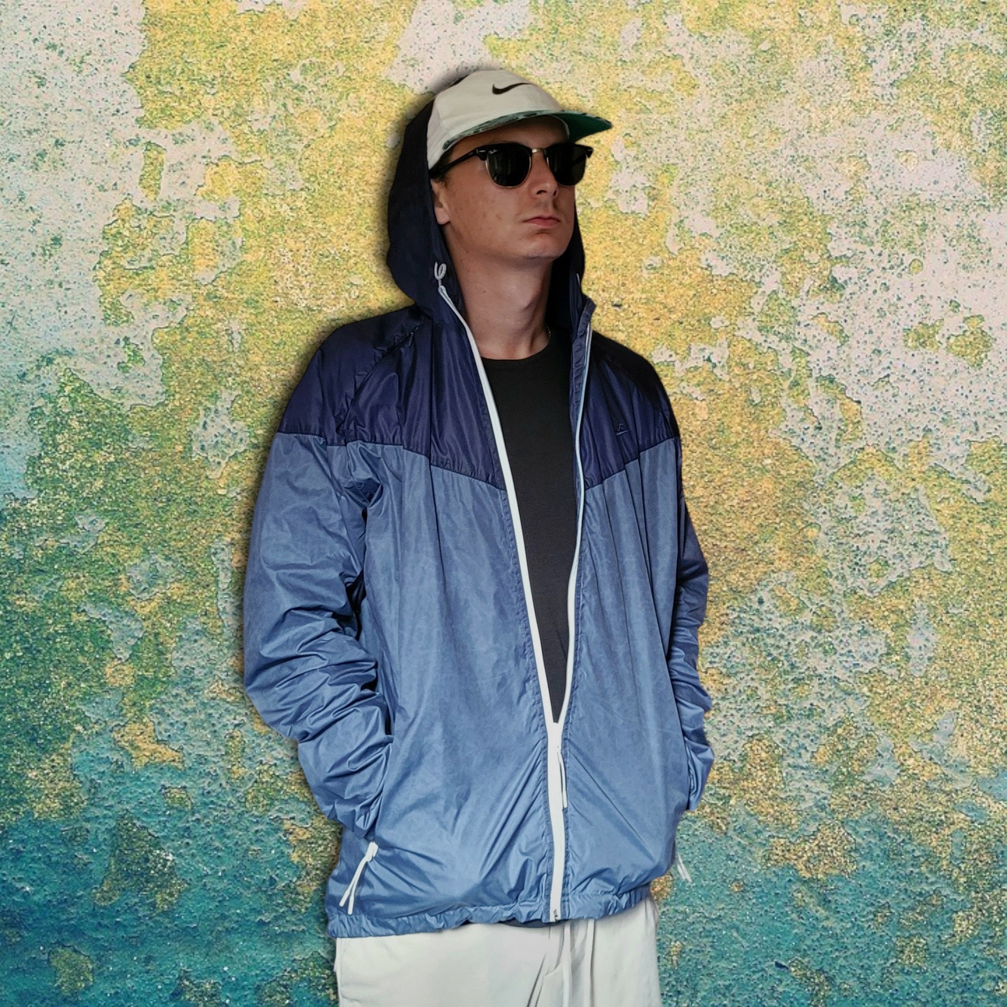 Vintage Y2K Nike Windbreaker Jacket / Vintage 2000s Nike Windbreaker ...