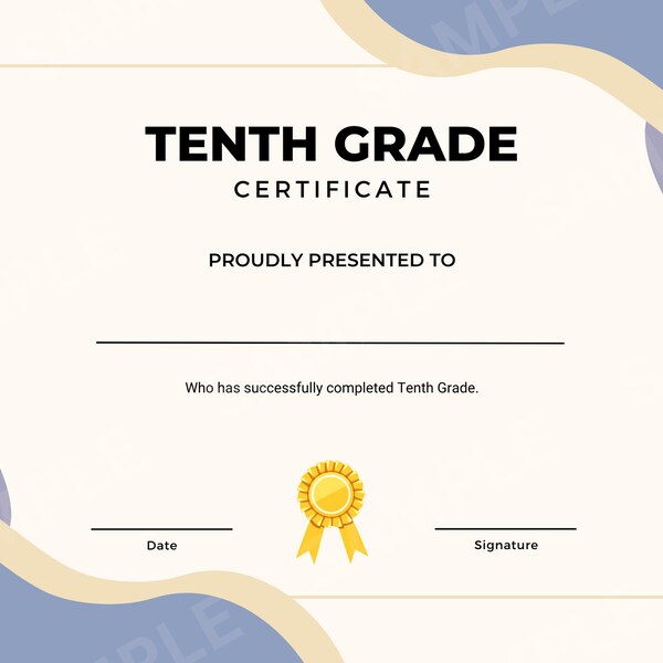 Printable Diploma - Etsy