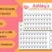 Summer Reading Log, Printable Digital Download, Personalized, Reading ...