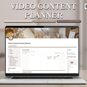 Notion Template Social Media Video Content Planner - Creators ...
