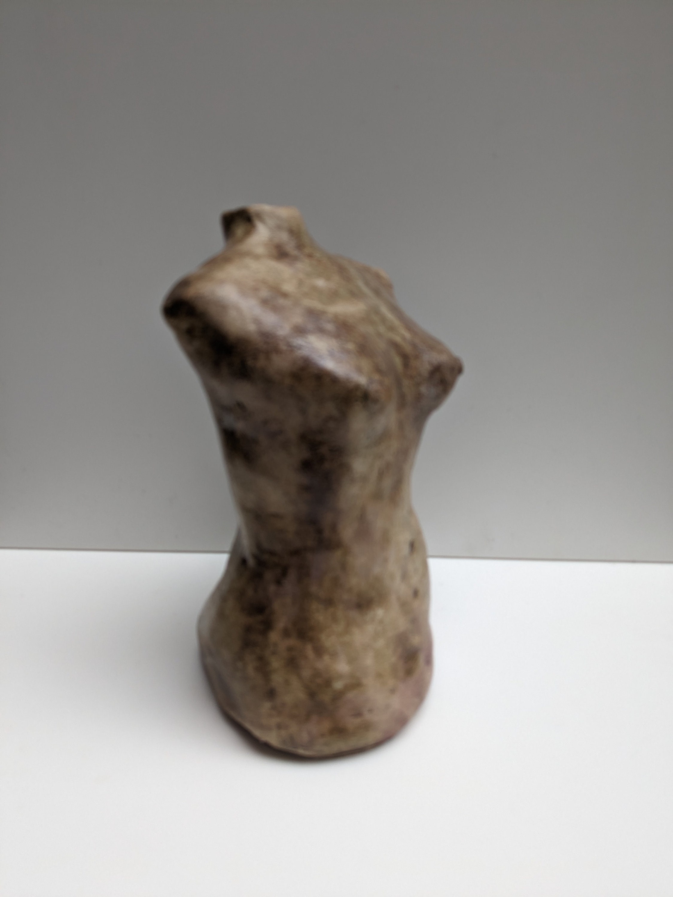 Ceramic Goddess Female Torso Sculpture - Etsy