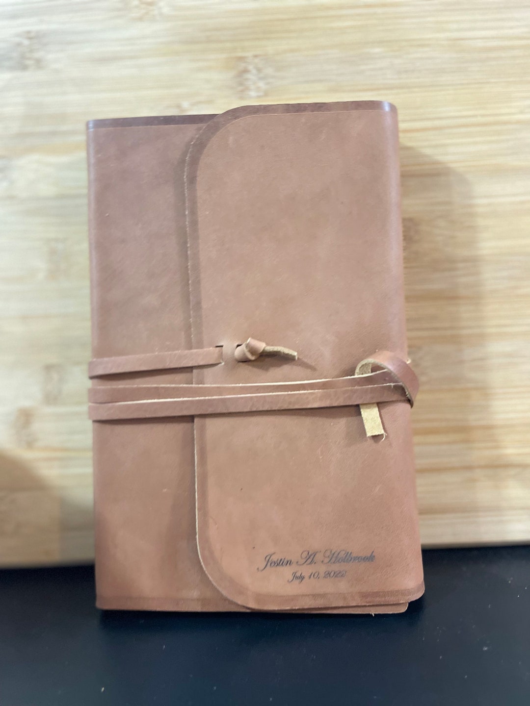 Personalized Leather Bound ESV Bible - Etsy