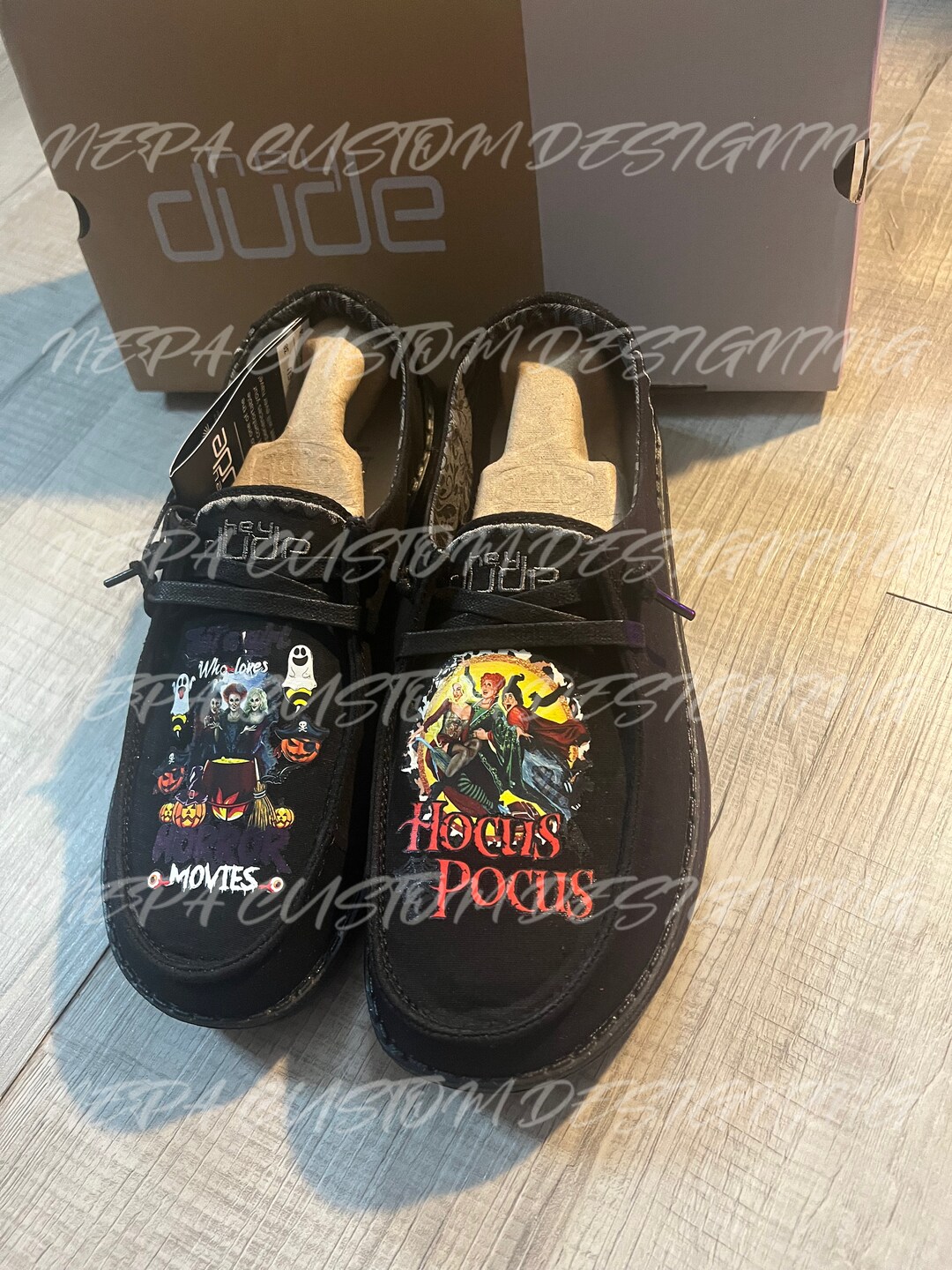 Custom Personalized HOCUS POCUS Hey Dudes - Etsy