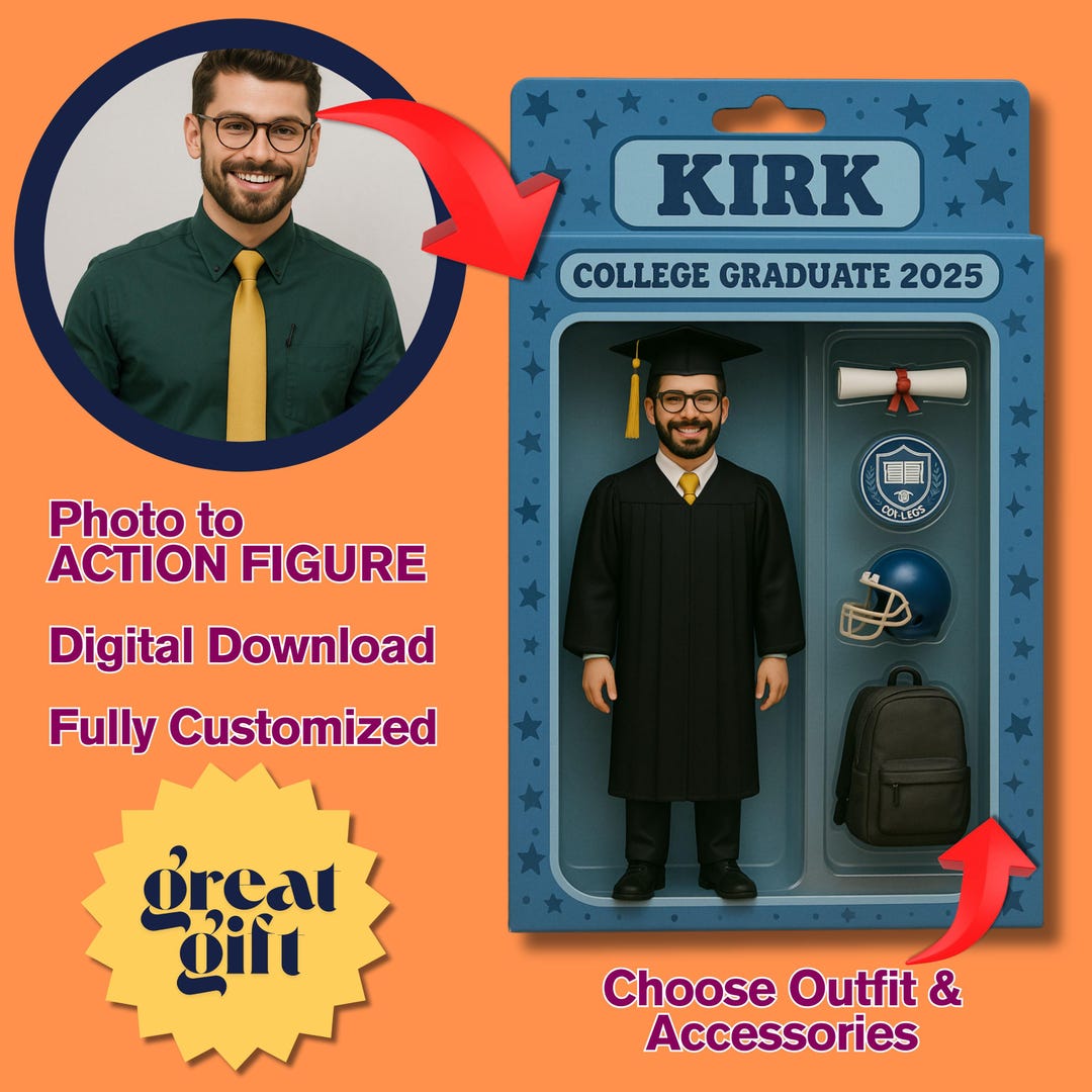 Personalized Action Figure | Custom AI Action Figure Portrait | Toy Box ...
