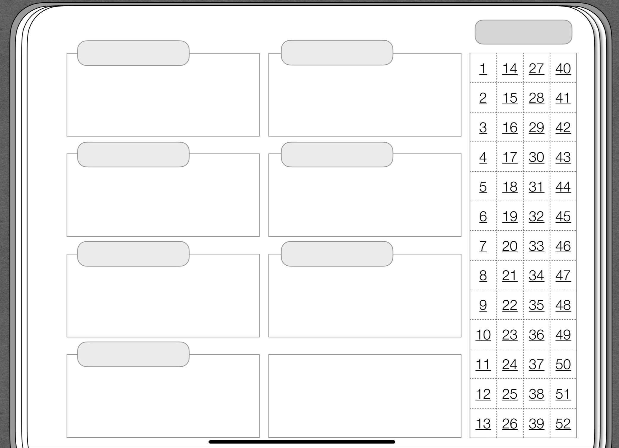 Digital Journal | 52 Week Digital Journal With Hyperlinks | Goodnotes ...