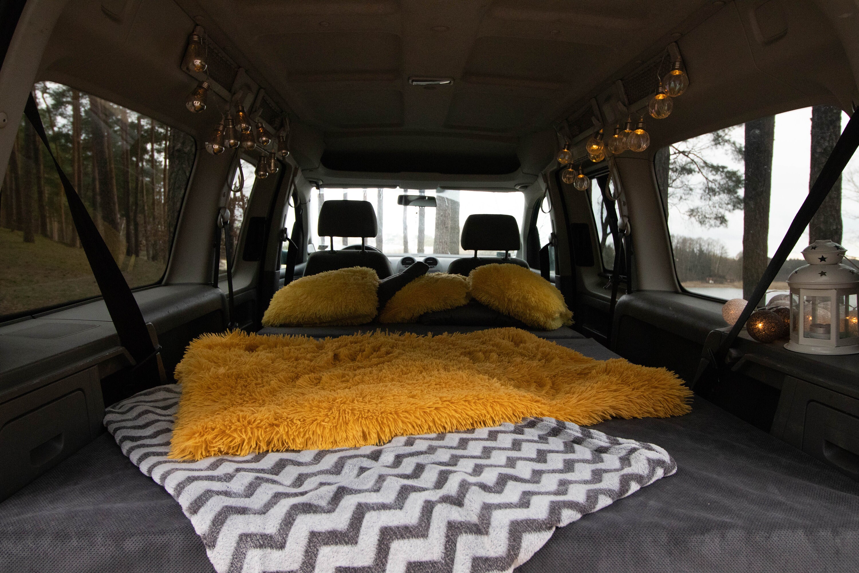 Moonbox Camping Box Laminated Camping Kitchen Sleeping System VW Van ...