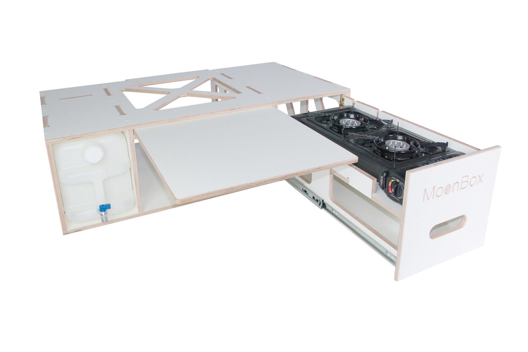 Moonbox Campingbox Camping Kitchen Sleeping System VW Van Kombi Type ...