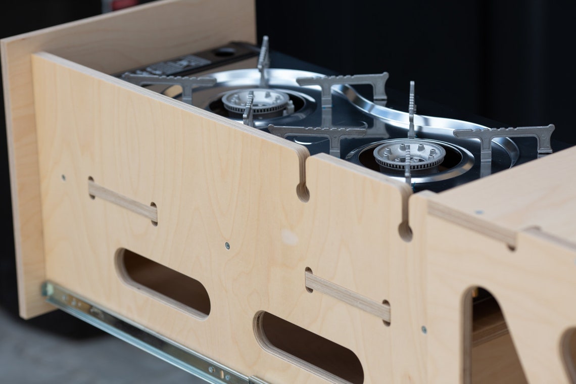 Moonbox Camping Box Camping Kitchen Bed Function Sleeping System VW Van ...