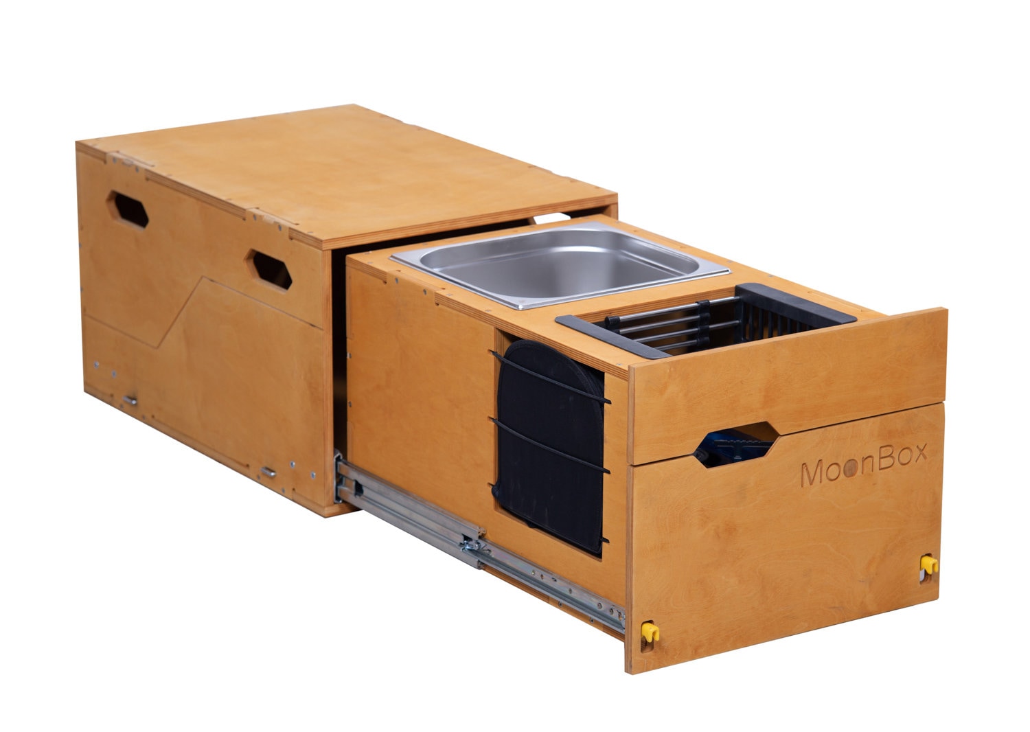 Moonbox Kitchenbox Camping Box Camping Kitchen Camping Drawer Camping ...