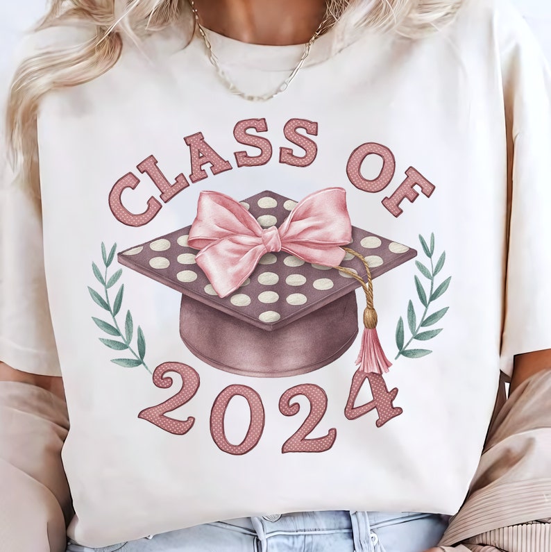 Coquette Png,senior 2024 Png,pink Bow Png,senior 2024 Png,class of 2024 ...