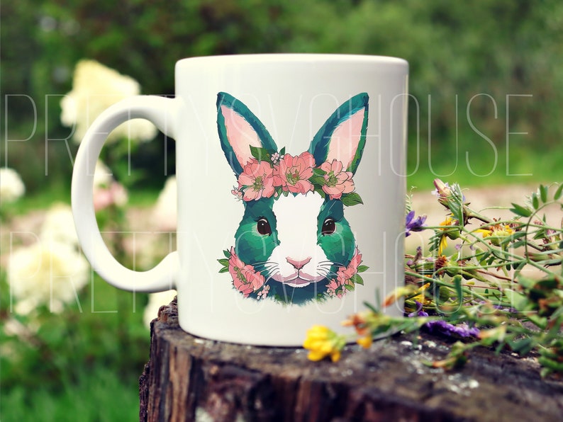 Easter Bunny Clipart Bundle, Watercolour Rabbits, Bunnies Png, Rabbits ...