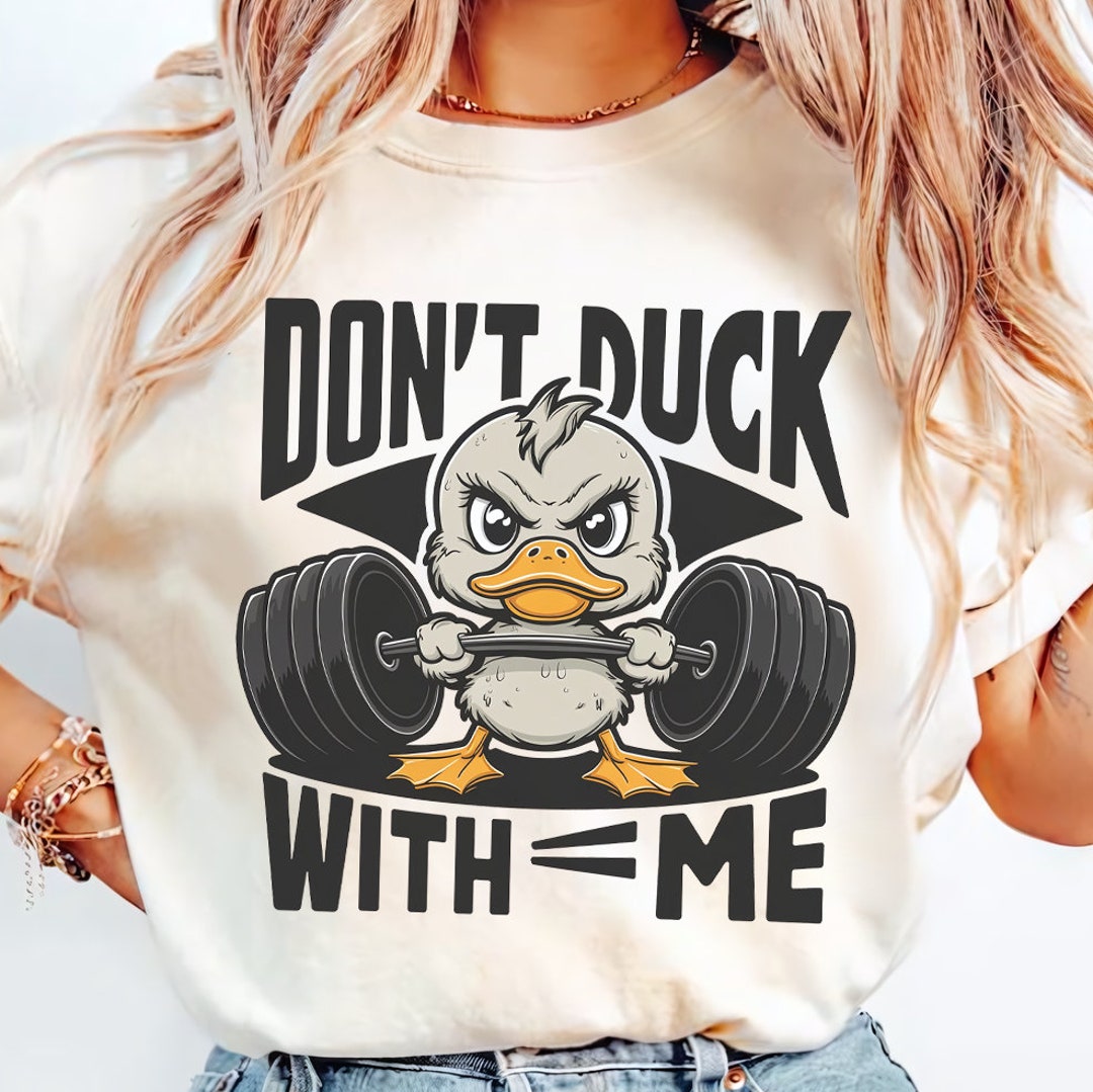 Gym Duck PNG, Don't Duck With Me PNG, Funny Duck PNG, Angry Duck Png ...