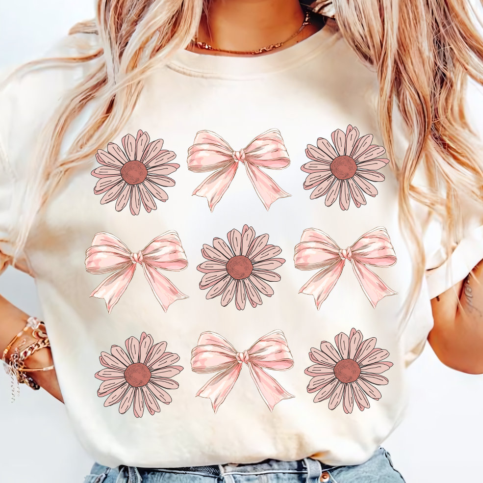 Coquette Flower Png,pink Bow Flower Png,coquette Png Flower Png,girly ...