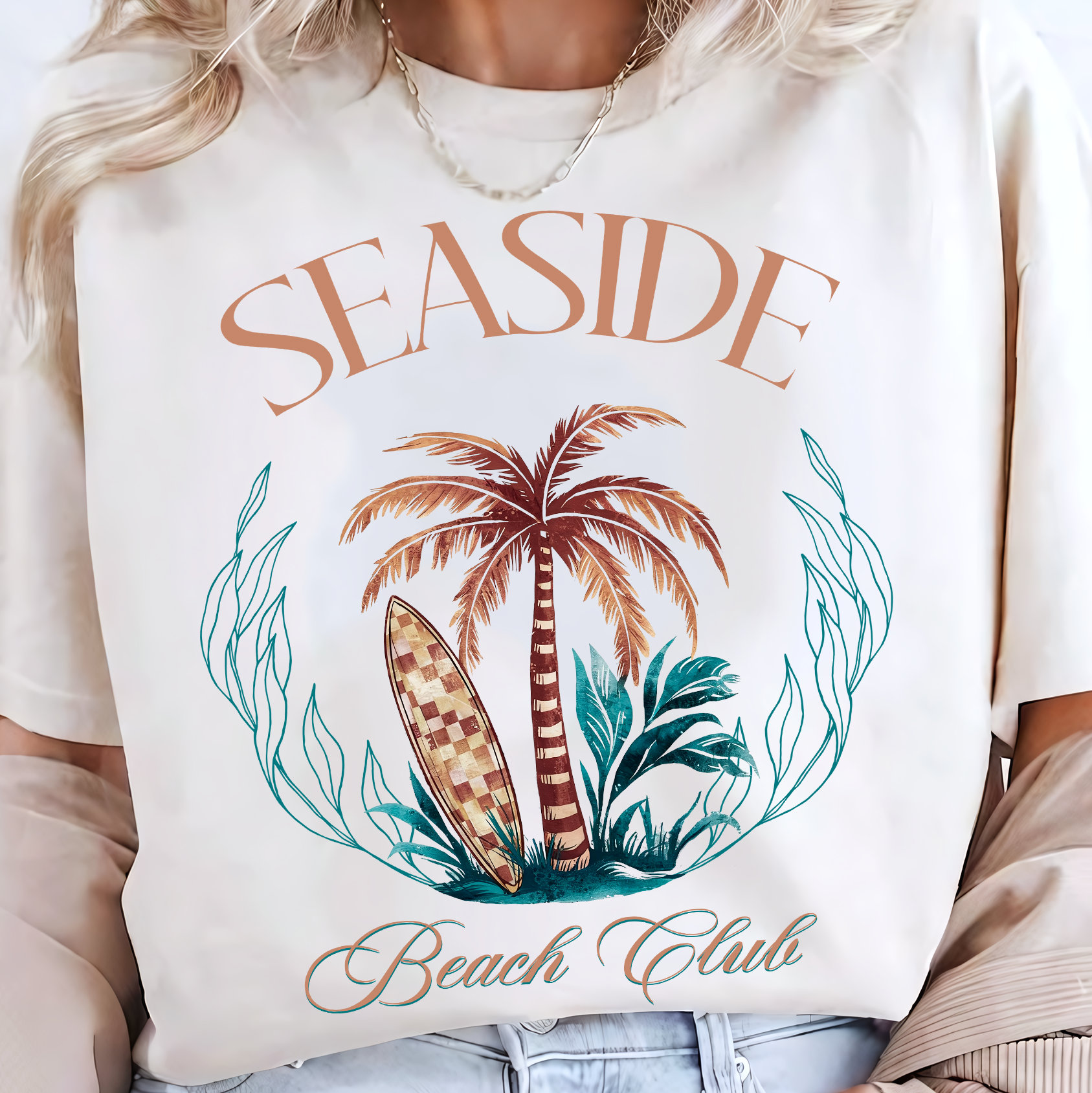 Seaside PNG, Beach Club Png, Summer Png, Social Club Png, Retro Summer ...