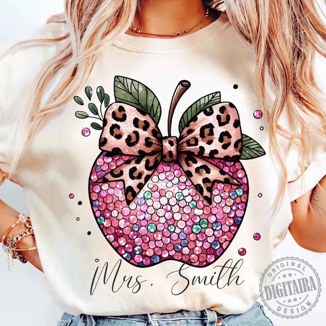 Coquette Apple Png,back to School Png,western Teacher Appreciation Png ...