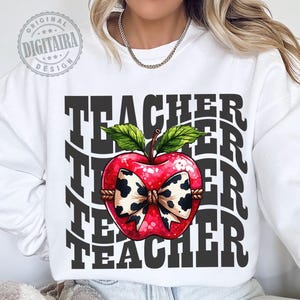 Coquette Teacher Png,back to School Png,western Teacher Appreciation ...