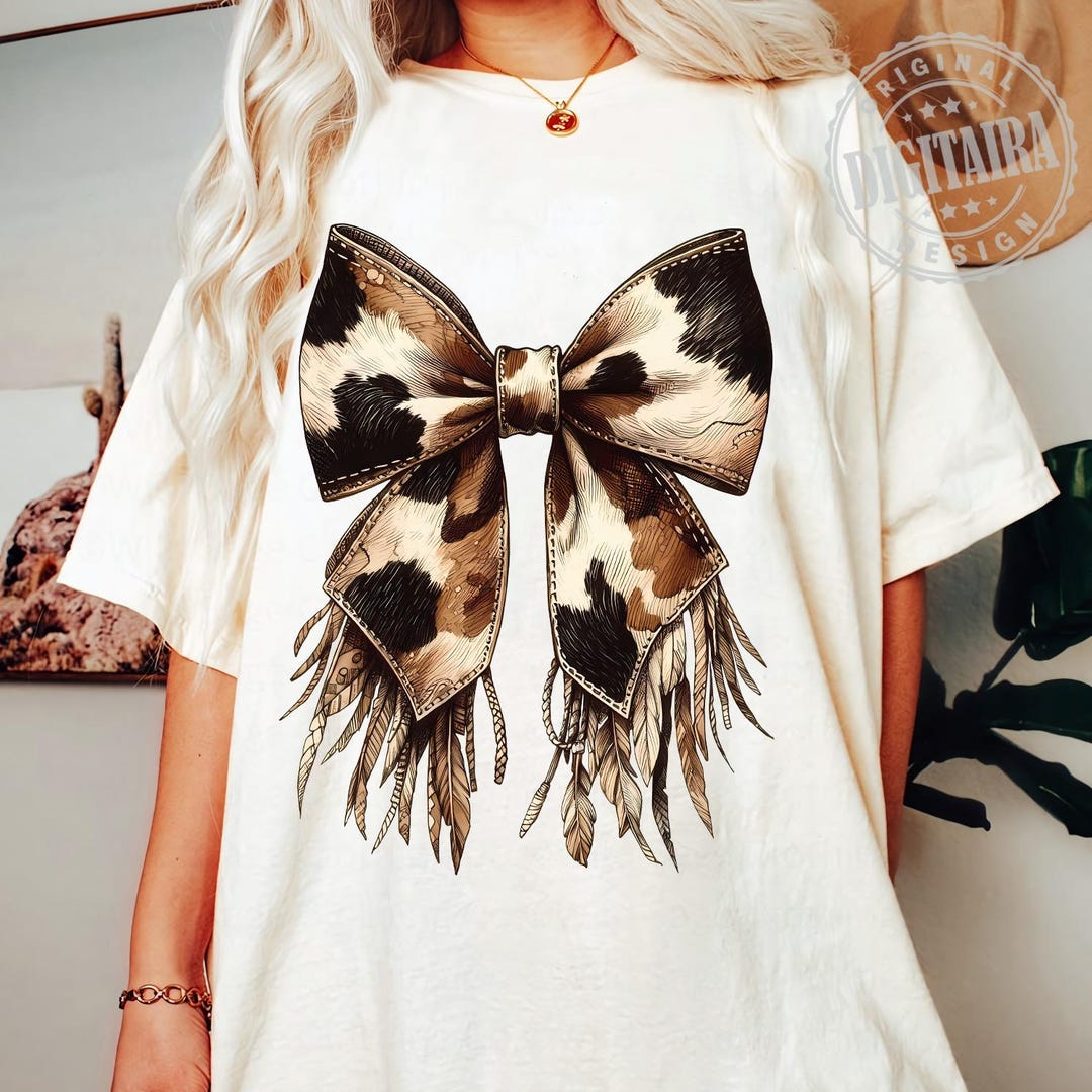 Coquette Bow PNG, Coquette PNG, Bow Png for Shirts,cowgirl Coquette Png ...