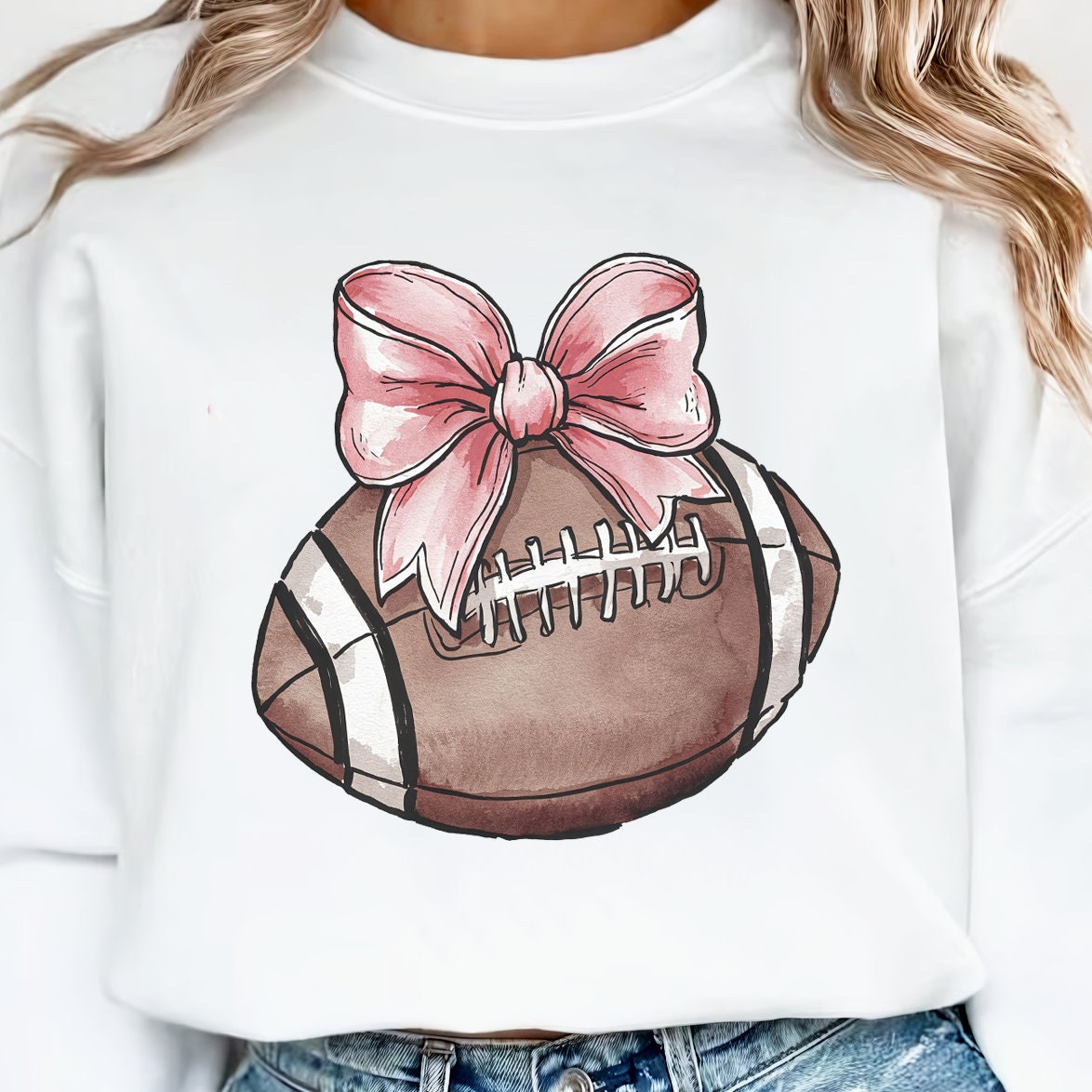 Coquette Football Png, Coquette Bow Png Coquette Clipart Design ...
