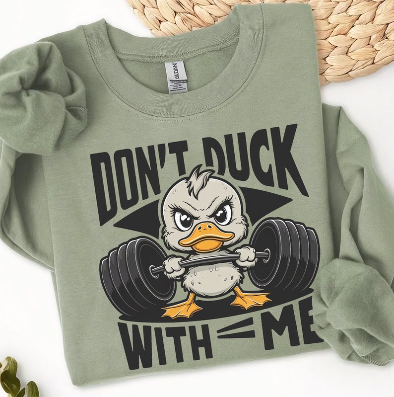 Gym Duck PNG, Don't Duck With Me PNG, Funny Duck PNG, Angry Duck Png ...