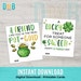 St. Patrick's Day Printable Cards - Etsy