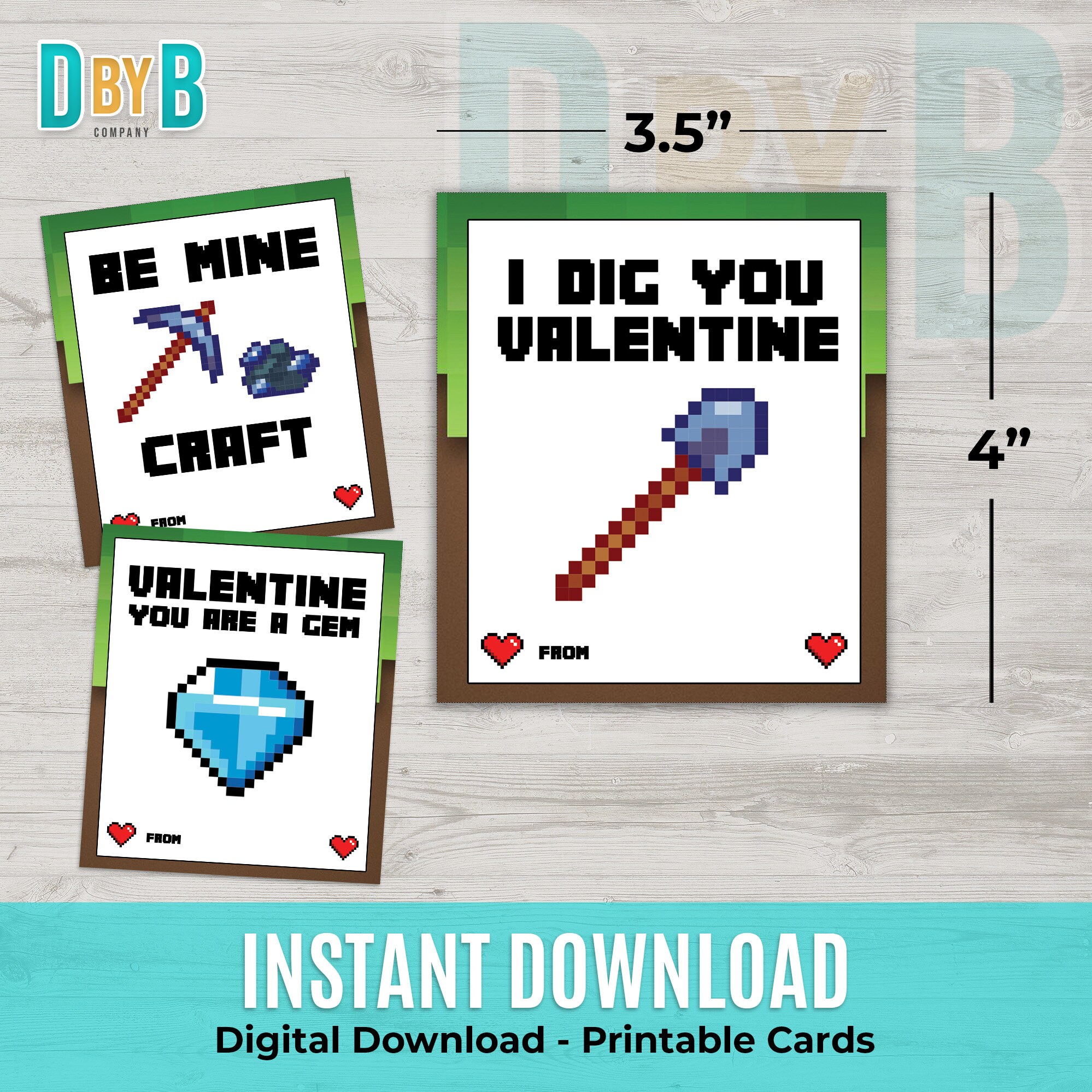 Mine Valentines Day Cards, Printable School Kids Valentines Day Cards ...