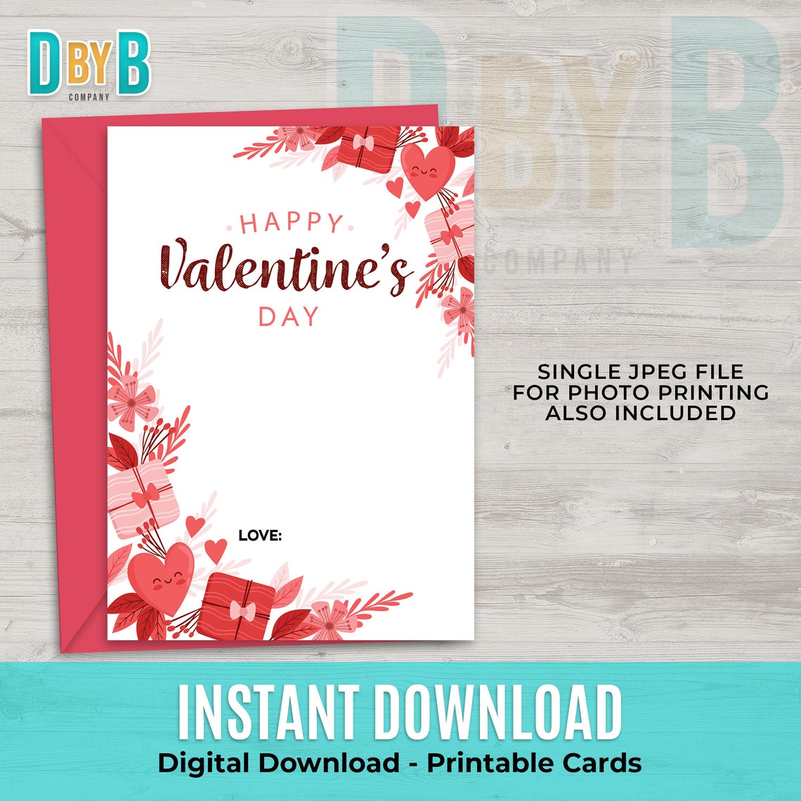 Happy Valentines Day Gift Card Holder for Friend Lover Valentines Day ...