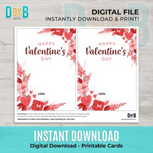 Happy Valentines Day Gift Card Holder for Friend Lover Valentines Day ...