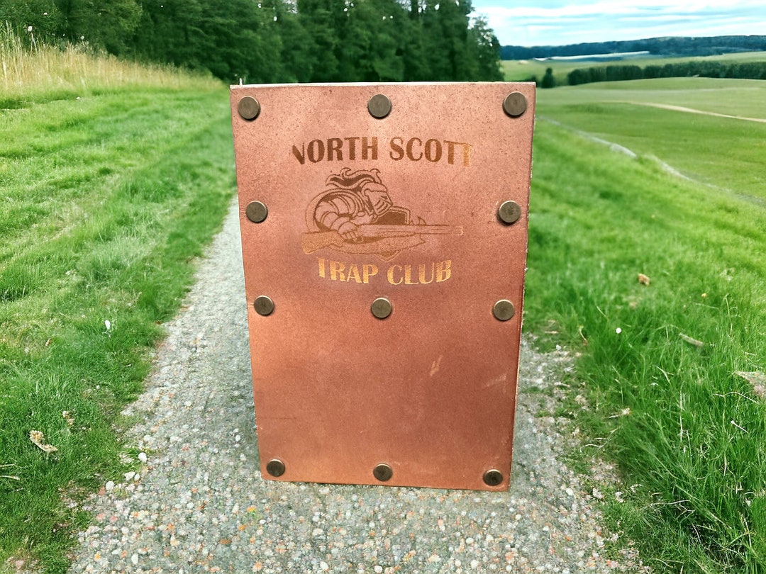 Magnetic Leather Barrel Rest Pad, Custom Added Club/school Logo - Etsy