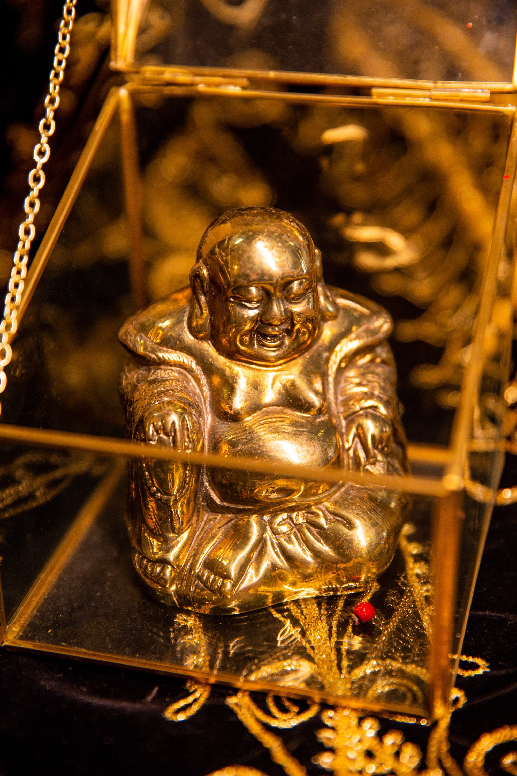 Fengshui Decor Laughing Buddha Statue for Lucky & Happiness God of ...