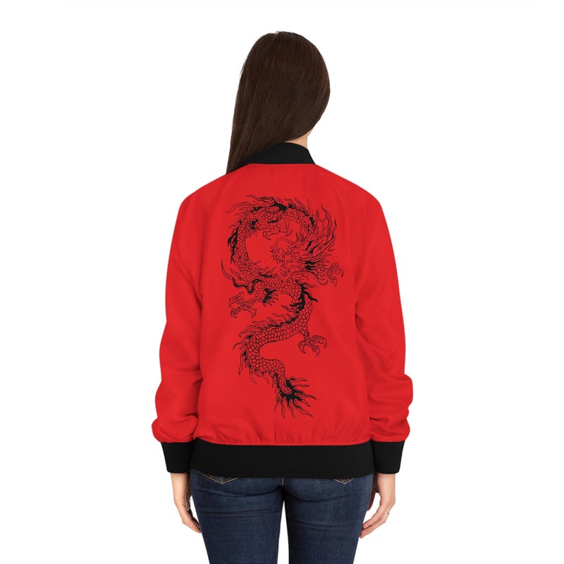 Jacket With Dragon - Etsy